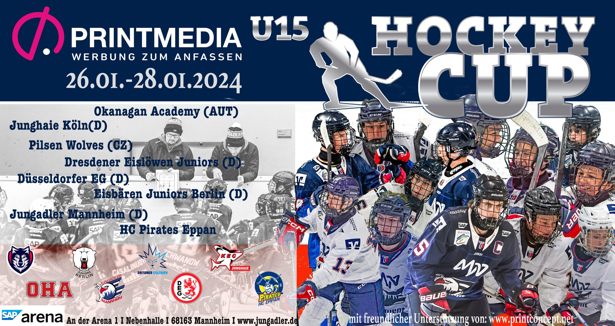 U15 Hockey Cup 2024 – Jungadler Mannheim